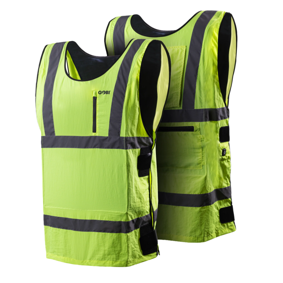 Breeze Unisex High-Vis Cooling Vest – Gobi Heat