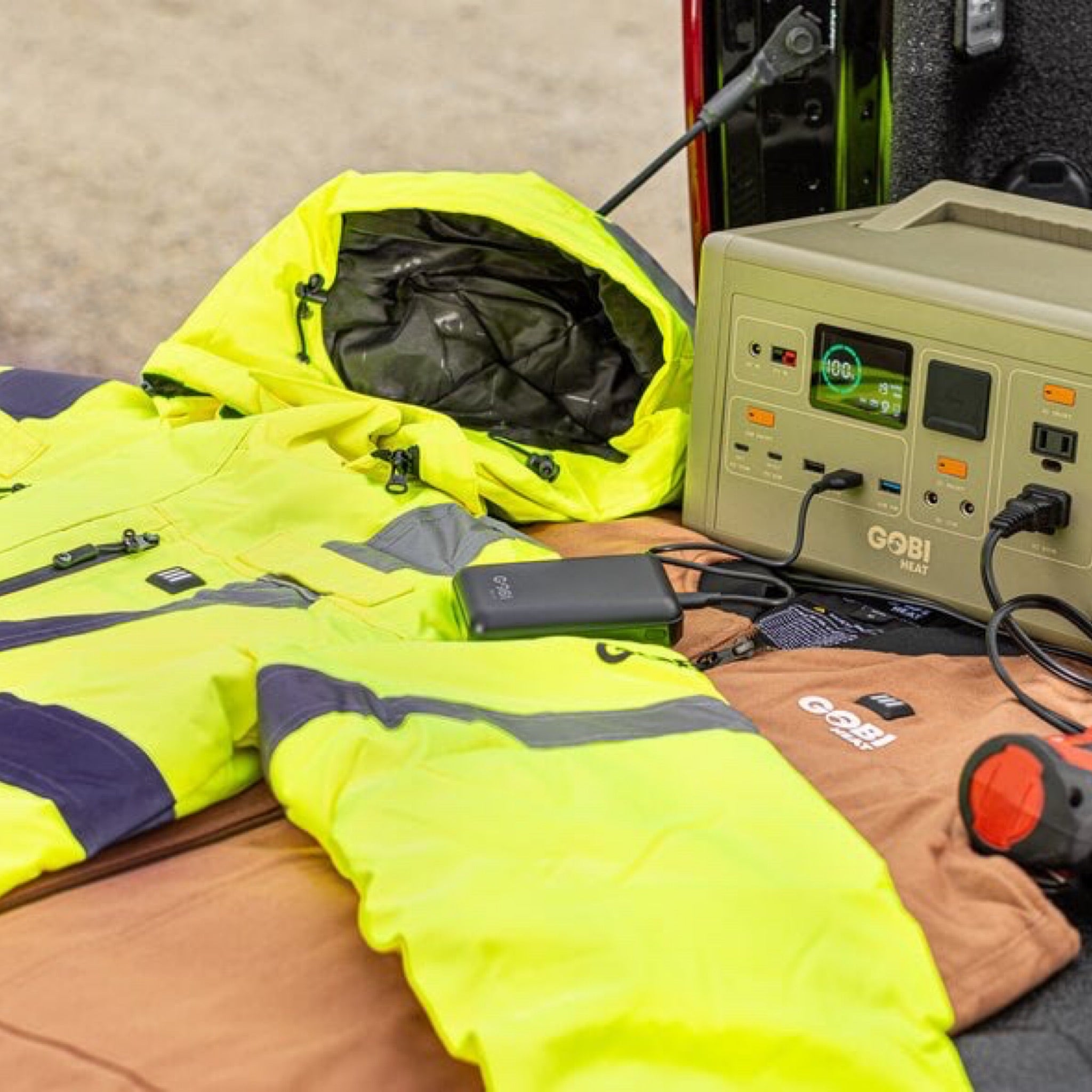 CORE 614W Portable Power Station - Gobi Heat